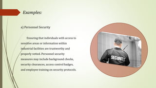 Types of Security in Industrial Security | PPTX