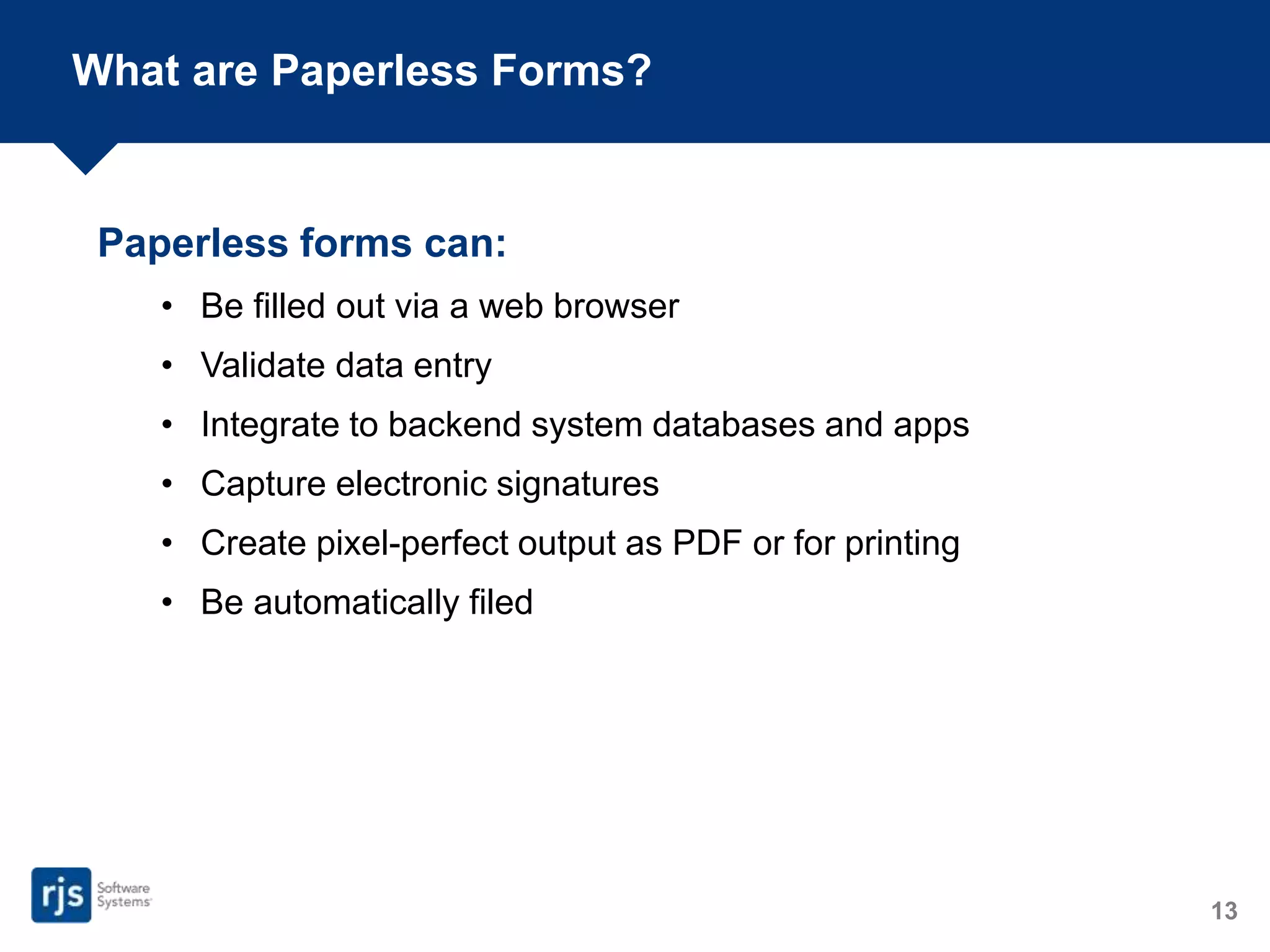 Streamline Your Processes by Removing the Paper | PPT Streamline Your Processes by Removing the Paper | PPT