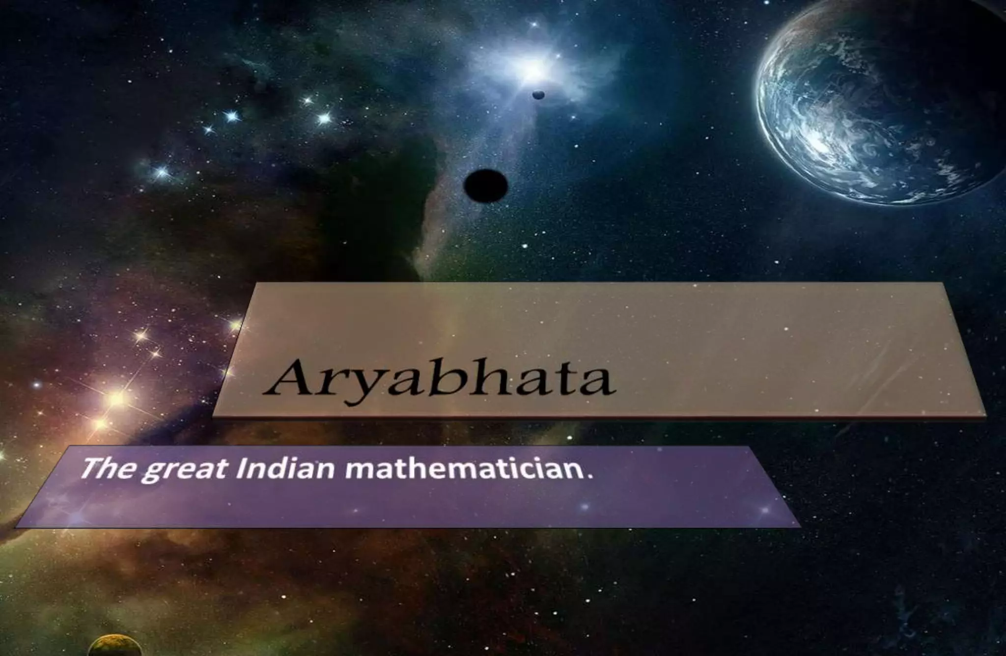 Aryabhatta | PPTX