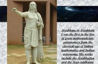Aryabhatta | PPTX