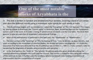 Aryabhatta | PPTX