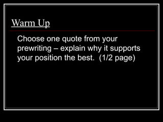 PowerPoint Basics: thesis and introduction techniques | PPTX