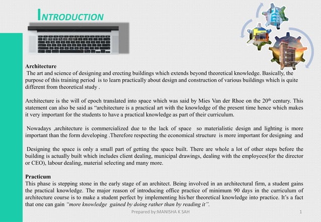 Final practicum report | PPTX