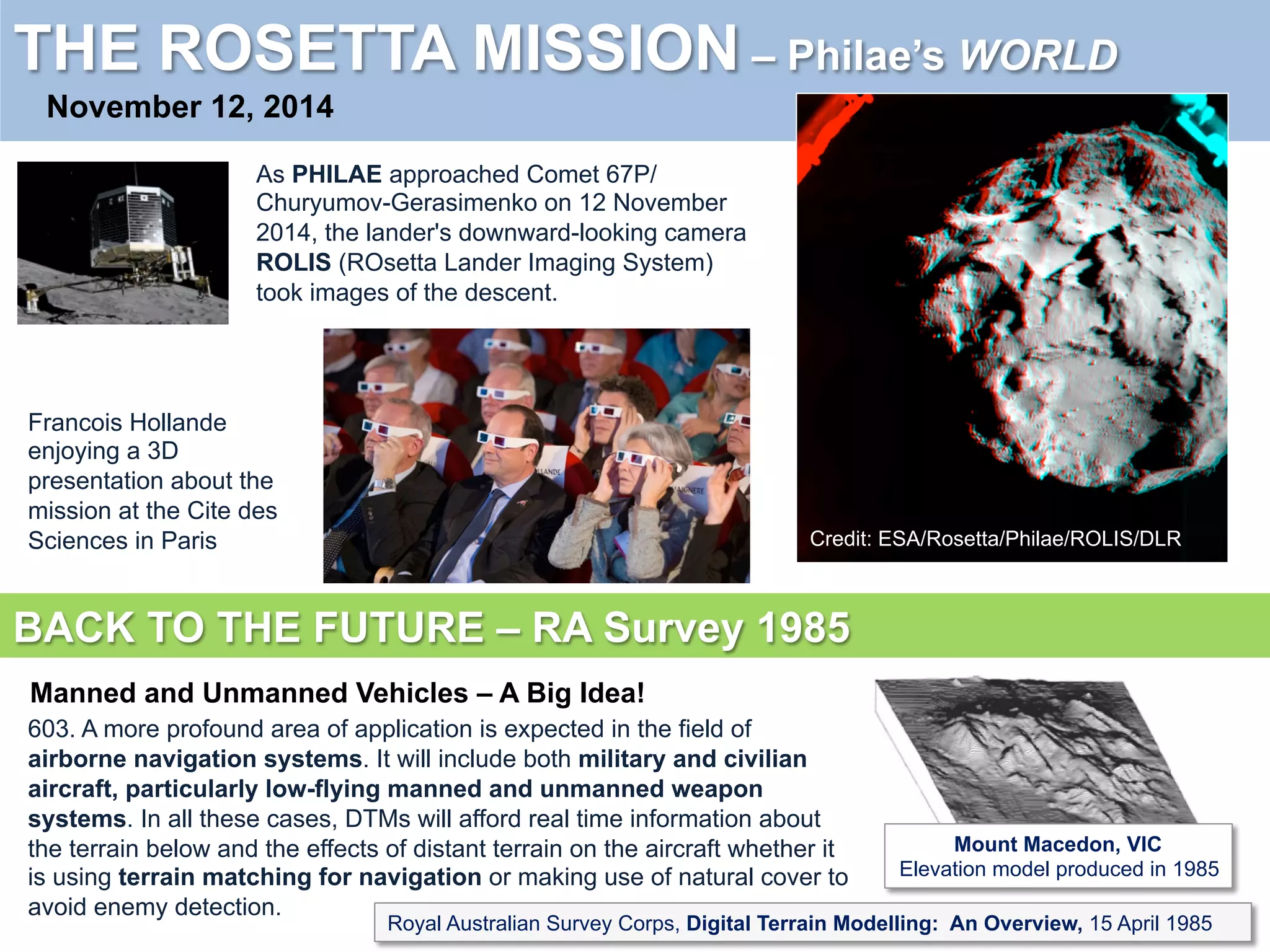Back to the Future: Rosetta | PPT