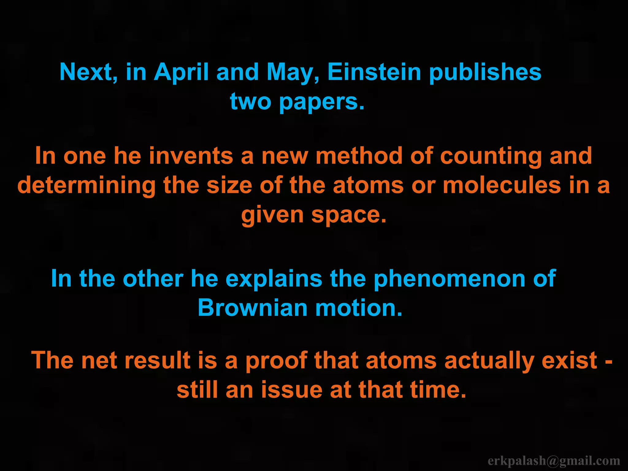 Biography of Albert Einstein | PPT