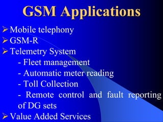 GSM network | PPT