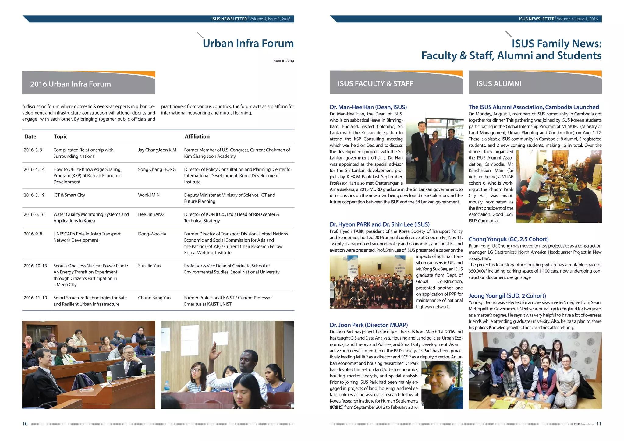 ISUS Newsletter vol 4 | PDF