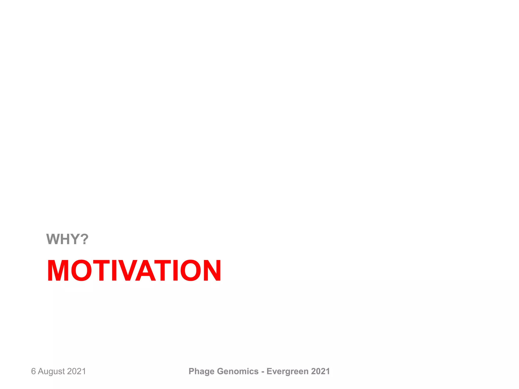 From Sequence to Knowledge (Tools for Phage Genome Annotation) | PPT