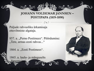 Ärkamisaeg, 9. klassile | PPT