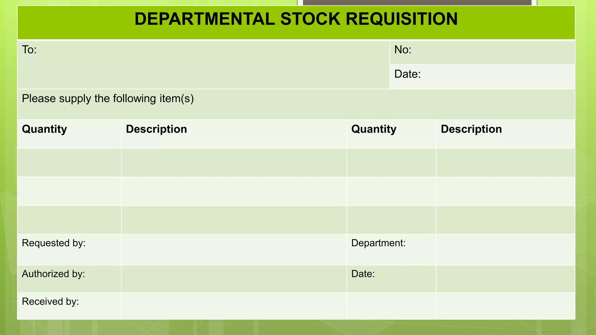 Documents used in procurement and inventory management | PPTX