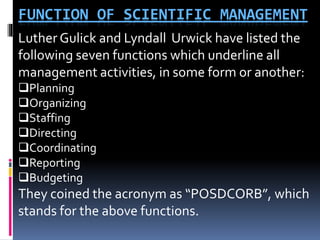 MANAGEMENT,CONCEPTS & SCHOOLS OF THOUGHT | PPT