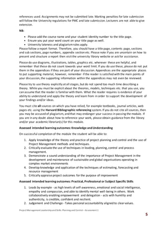 Assessment Information/Brief 2019/20 | Yang Sing Hotel | DOCX