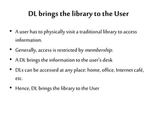 Basic Concepts of Digital Library | PPTX