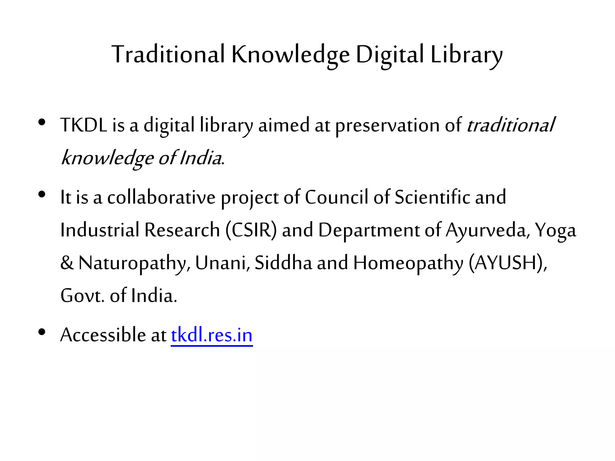 Digital Library Initiatives in India | PPTX