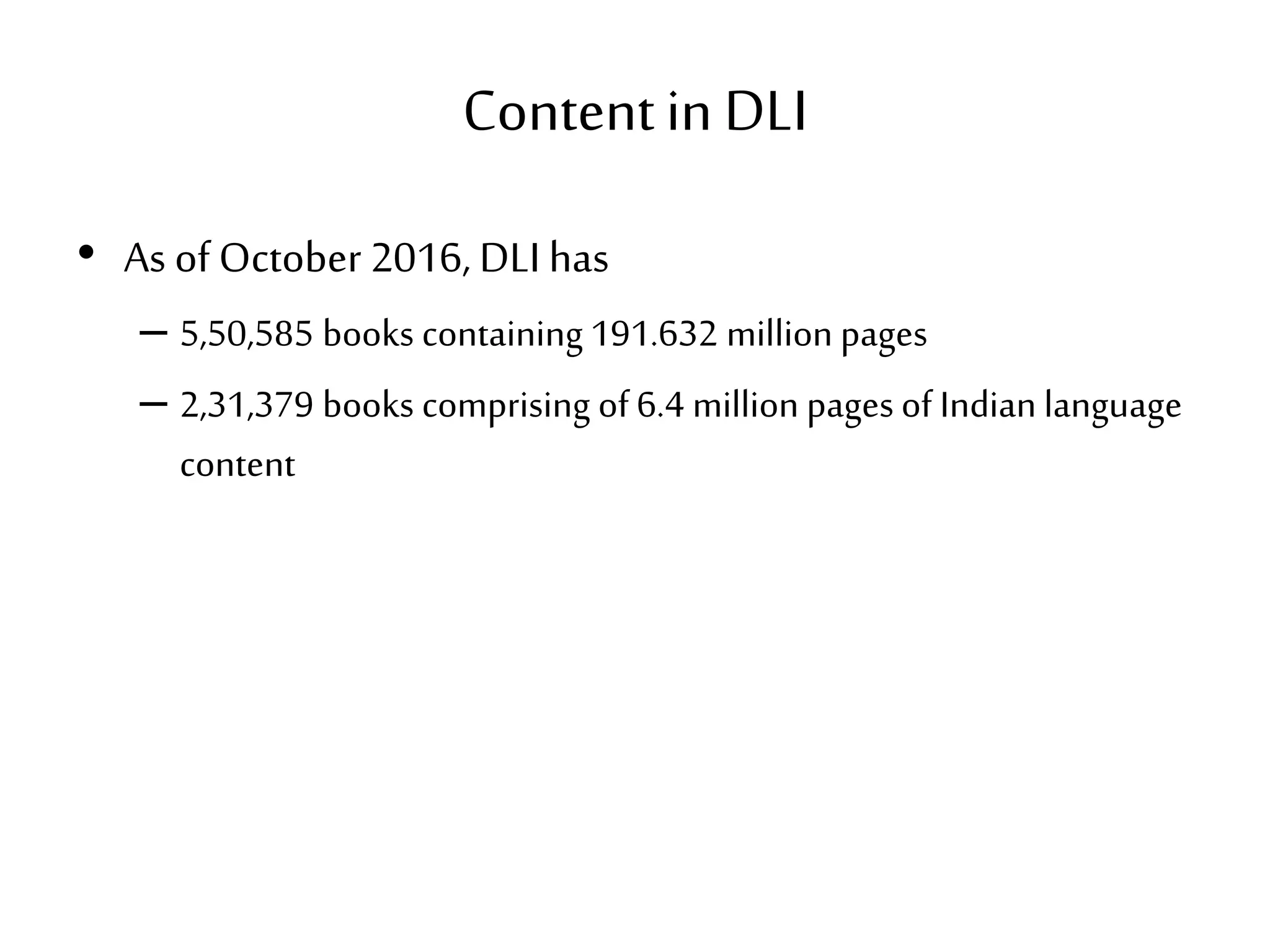 Digital Library Initiatives in India | PPTX