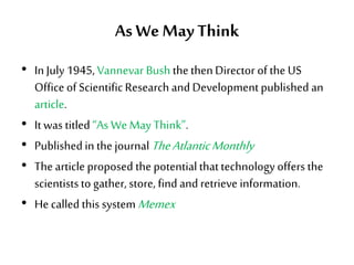 Evolution of Digital Libraries | PPTX