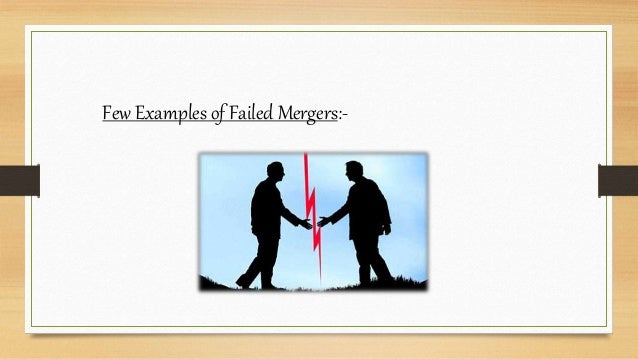 Why do Mergers Fail?