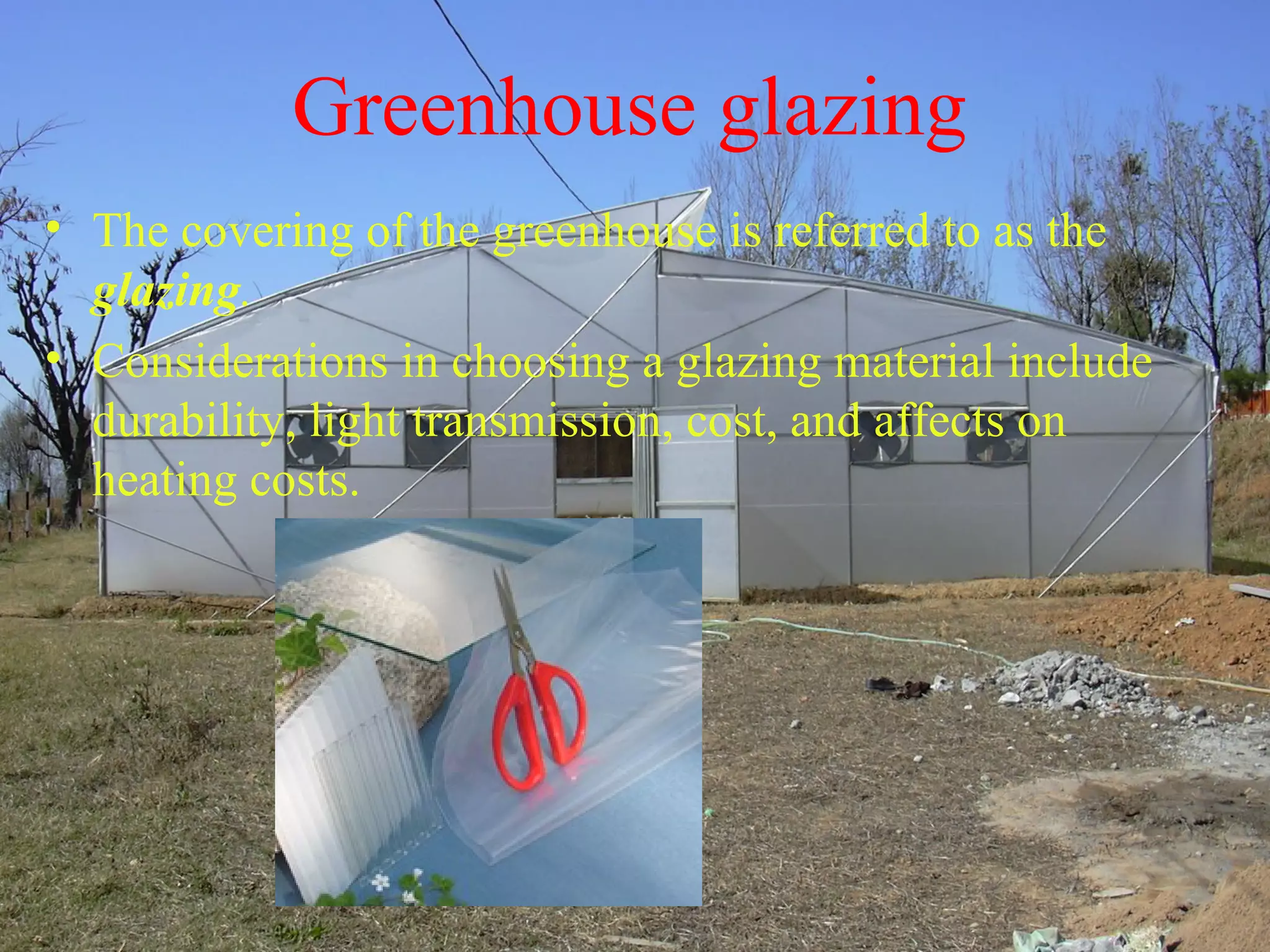 Greenhouse/Polyhouse Designs | PPT