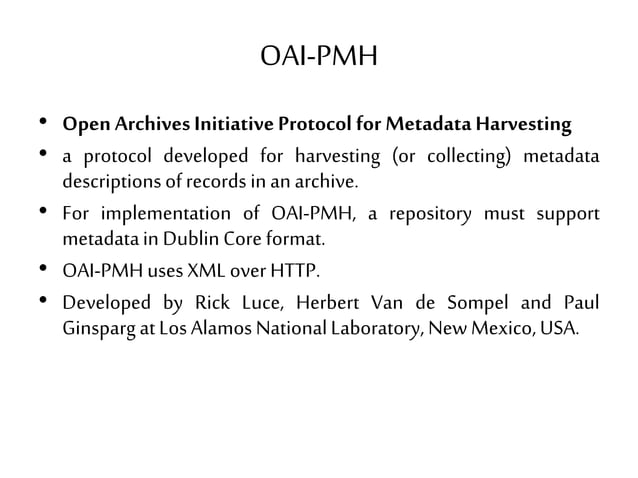 Interoperability in Digital Libraries | PPTX