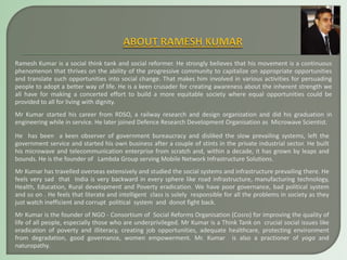 Ramesh Kumar Introduction | PPSX