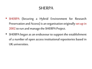 Institutional Repositories and Open Access Movement | PPT