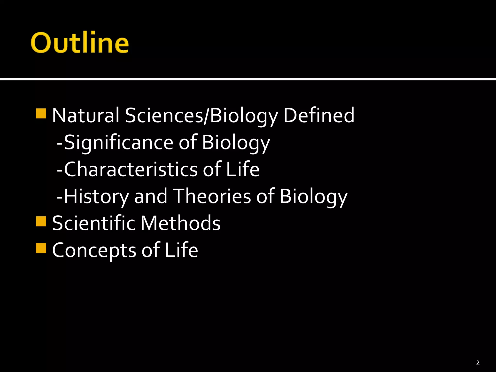 Introduction to Natural Science | PPT