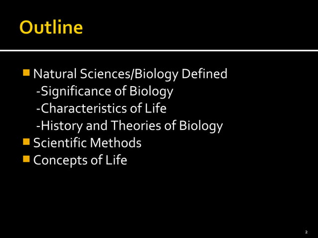 Introduction to Natural Science | PPT | Biological Sciences | Science