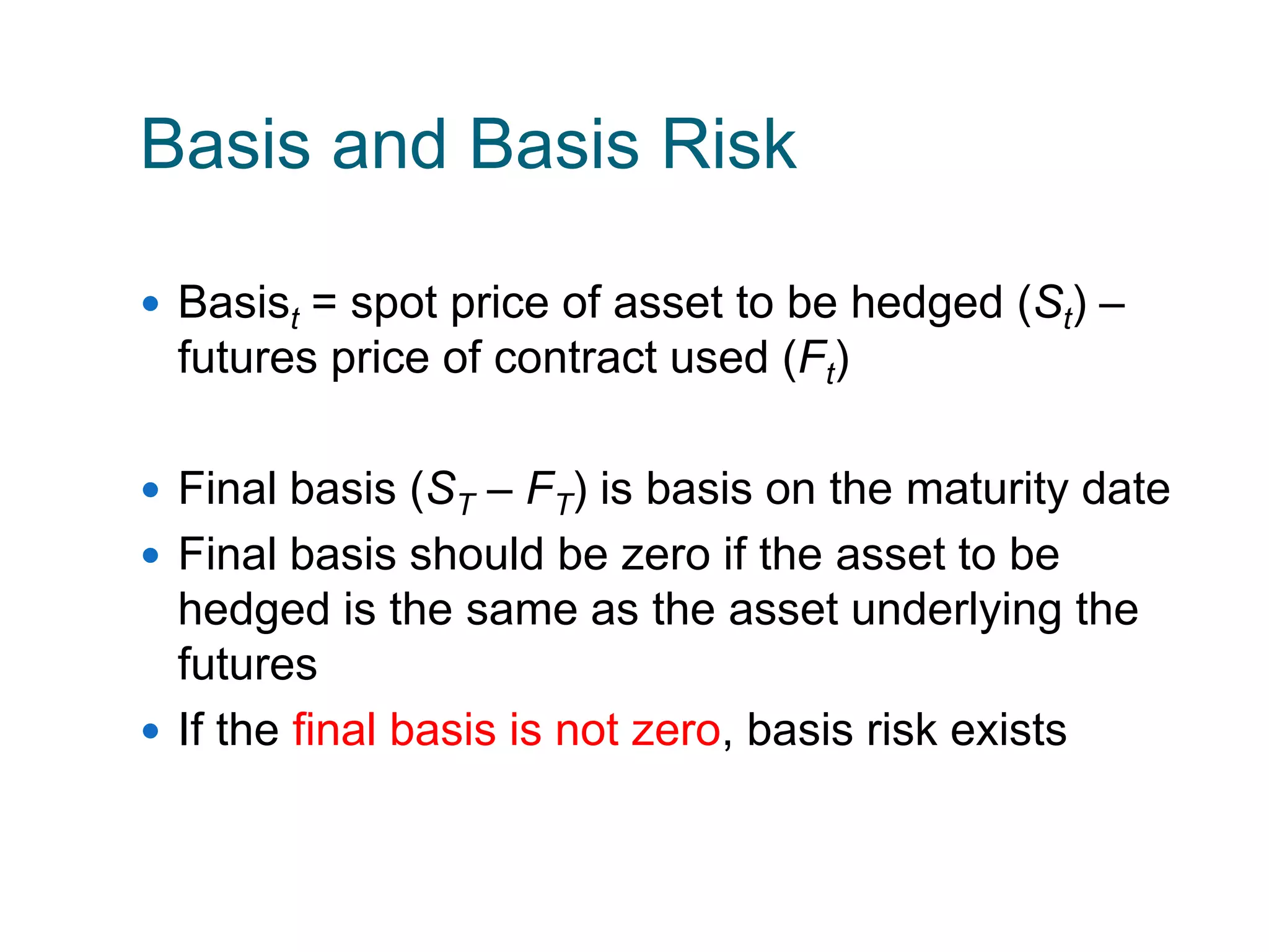Rkm chapter 06 hedging strategies using futures | PPTX