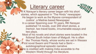 R K narayan.pptx