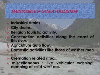 ppt on river ganga | PPTX