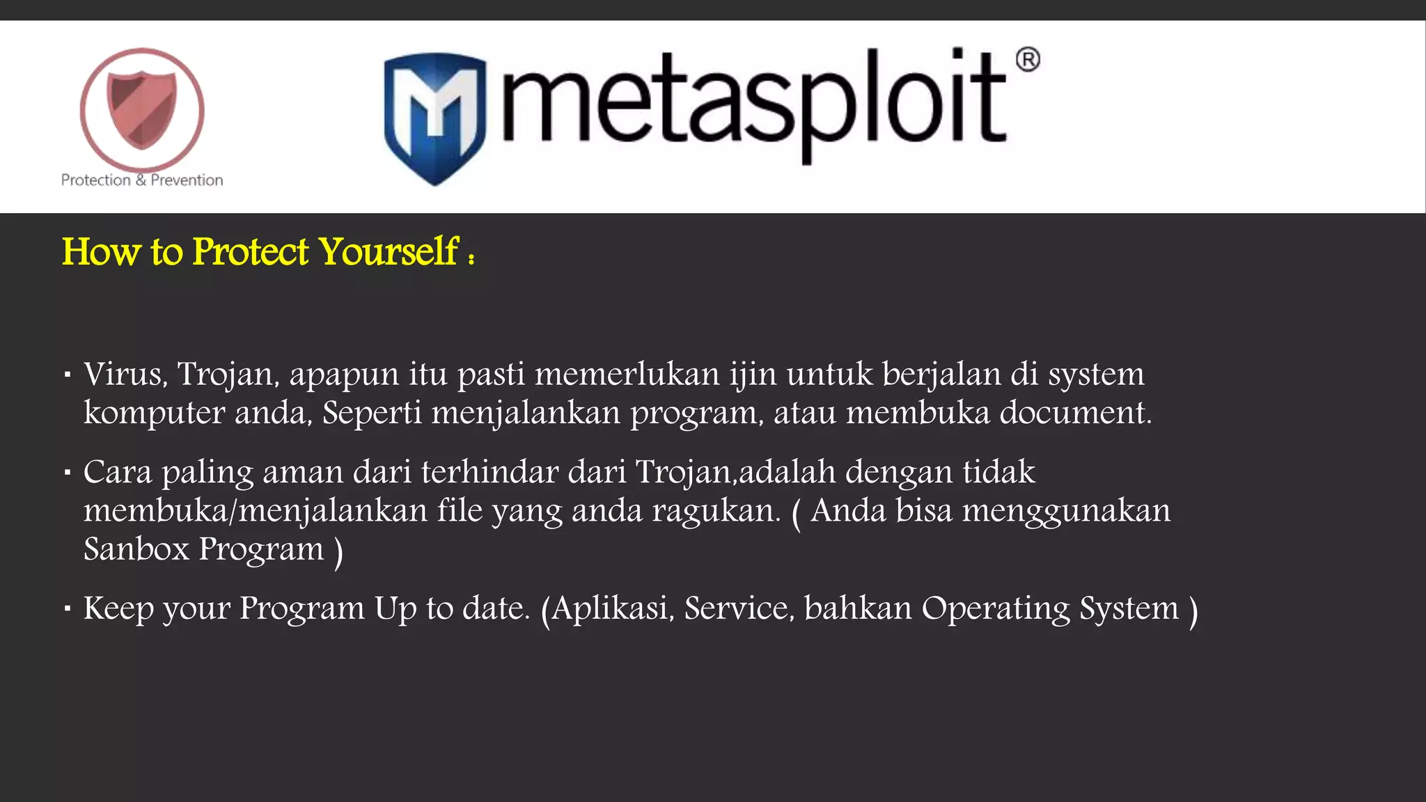 Basic Metasploit | PPT