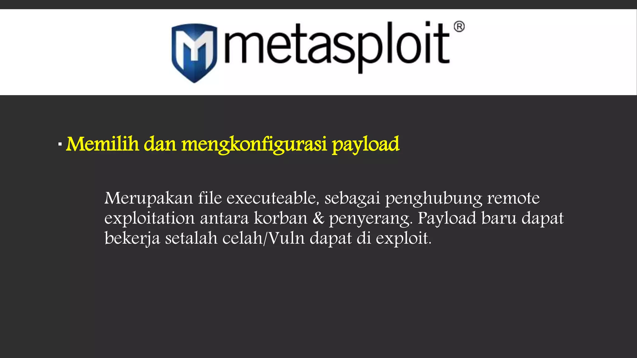 Basic Metasploit | PPT | Free Download