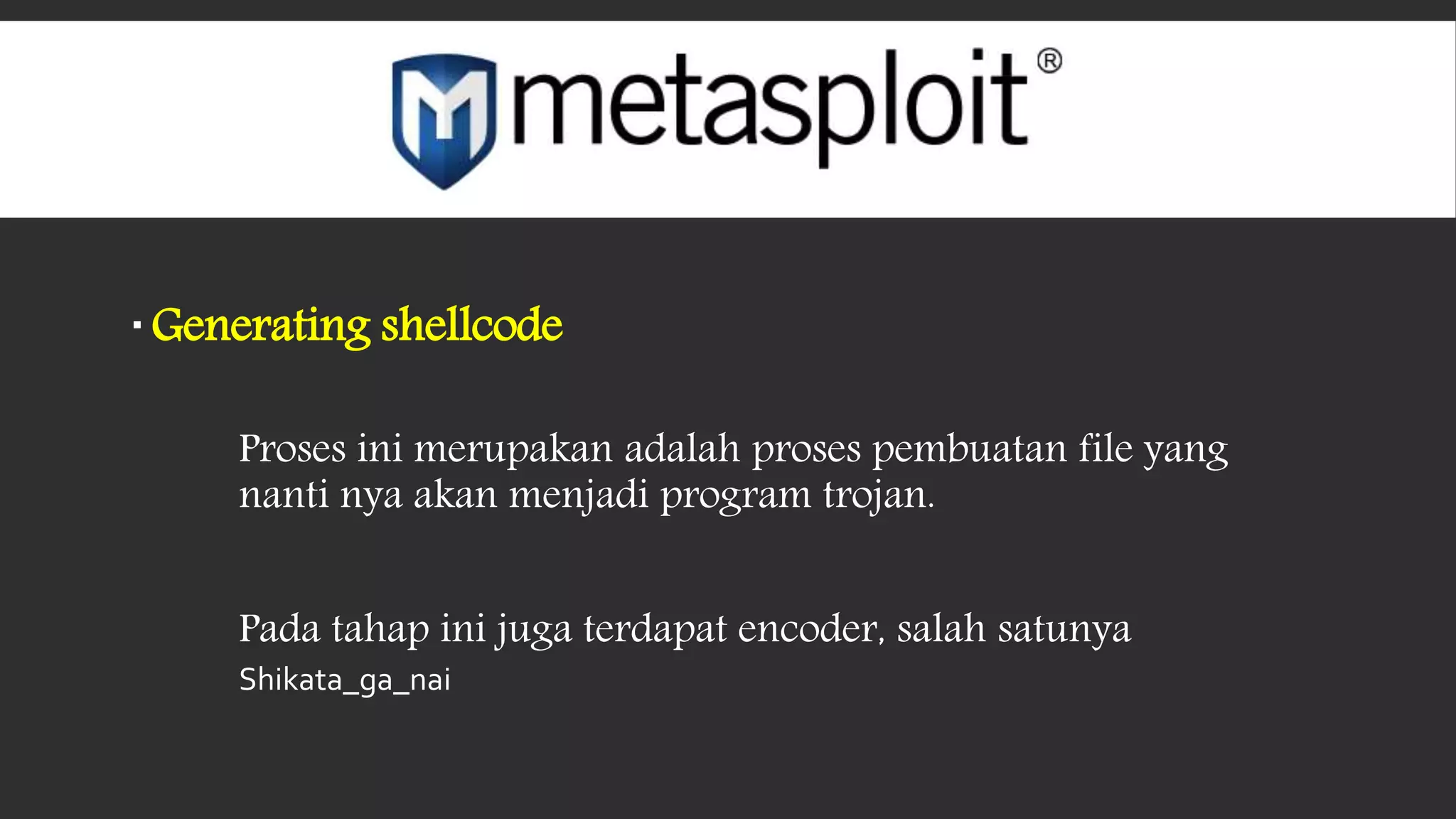 Basic Metasploit | PPT | Free Download