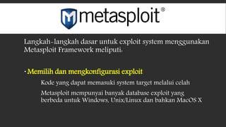 Basic Metasploit | PPT
