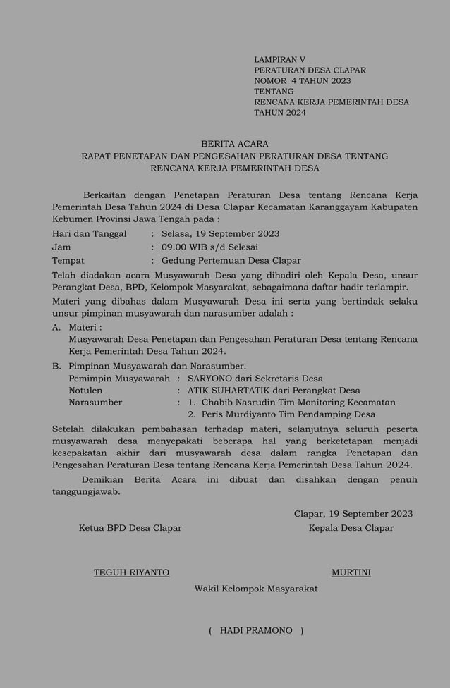 Perdes No. 4 Tahun 2023 | PDF