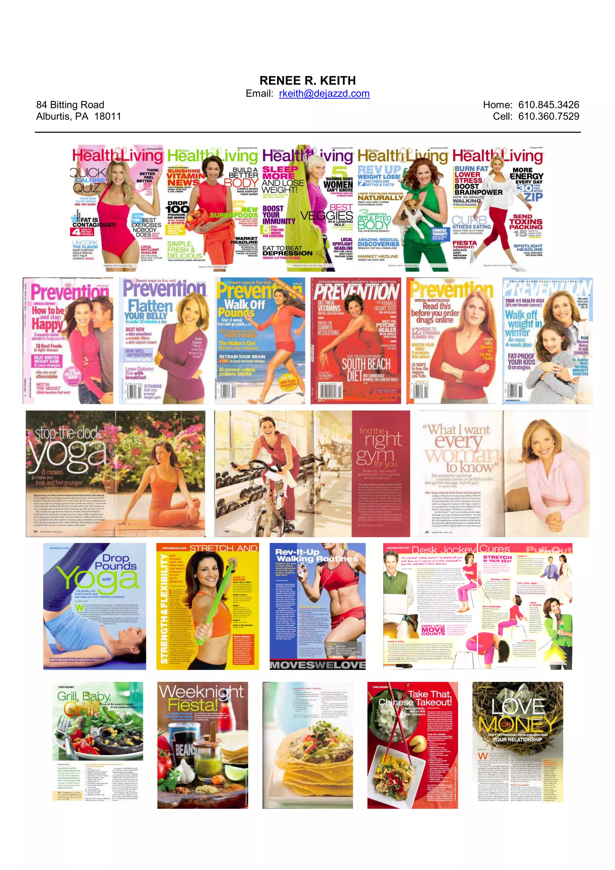 RENEE KEITH PORTFOLIO | PDF