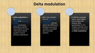 Quantization of noise in Delta Modulation by RkSinha.pptx