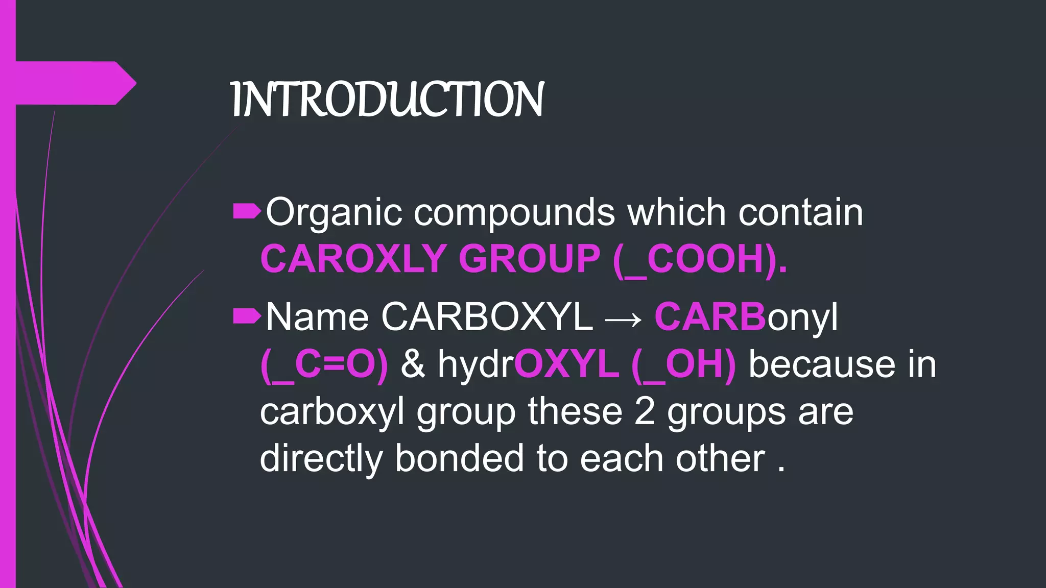 Carboxylic acids and ester | PPTX