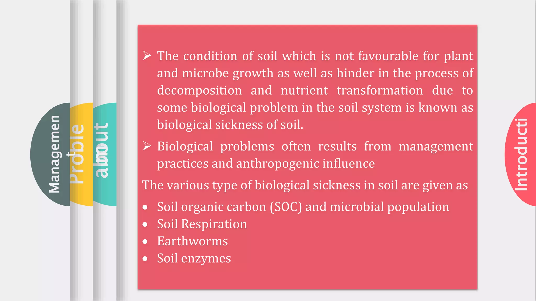 Biological sickness of soil | PPTX