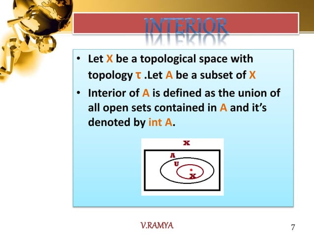 topology definitions | PPTX | Physics | Science