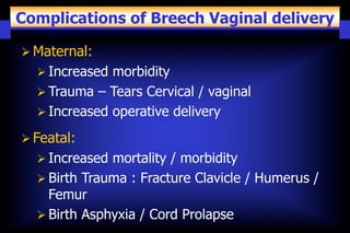 Breech Obstetrics. | PDF