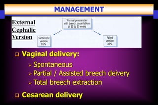 Breech Obstetrics. | PDF