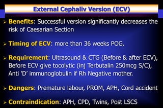Breech Obstetrics. | PDF