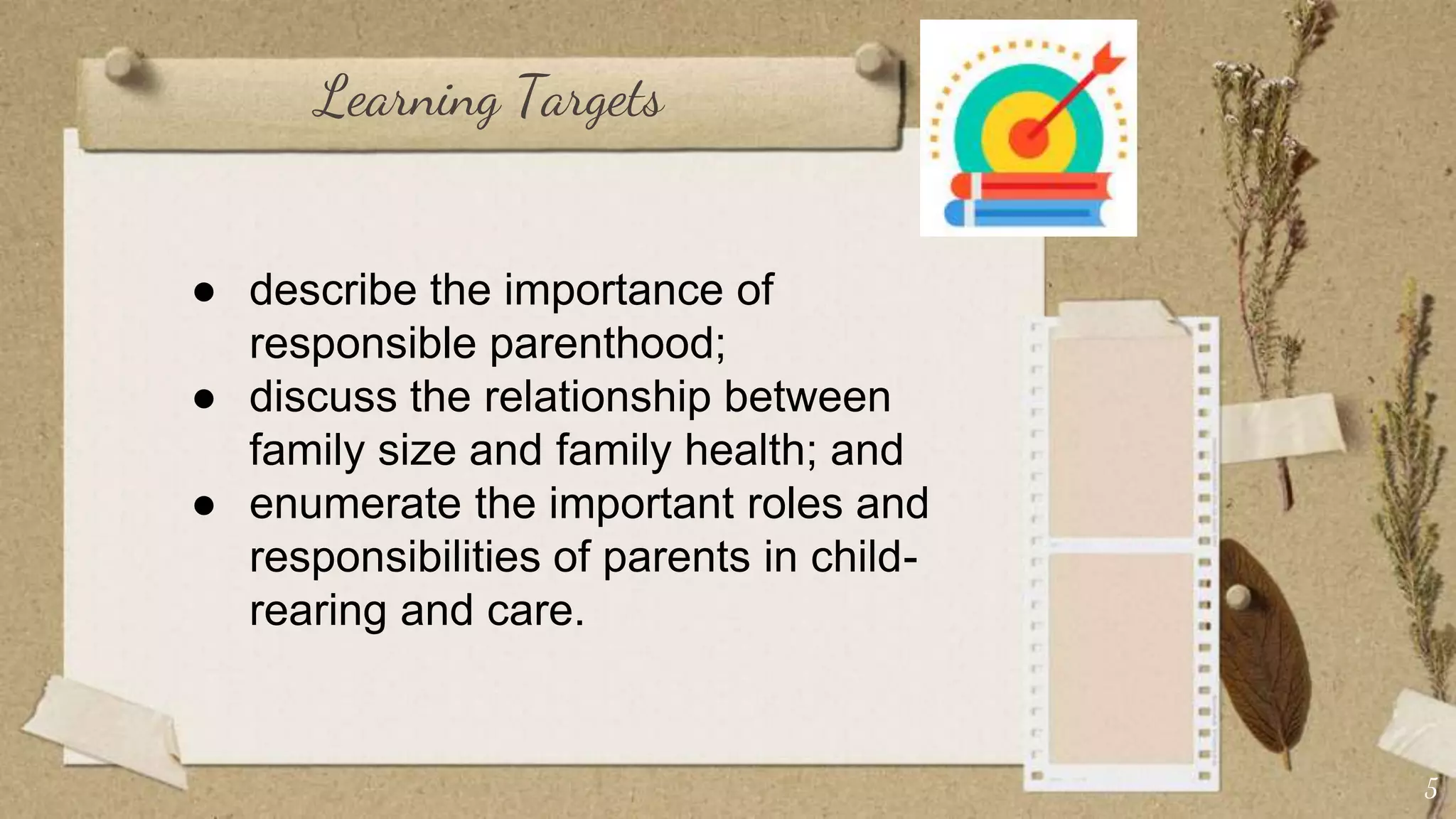 Responsible Parenthood 2021 | PPTX