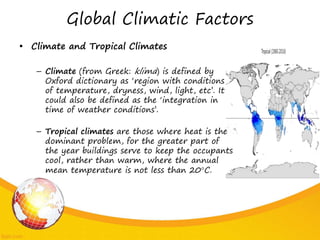 Climatology Arch 302 | PPT