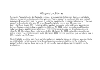 Rūkymo žala | DOC