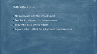 Introduce to Reinforcement Learning | PPTX