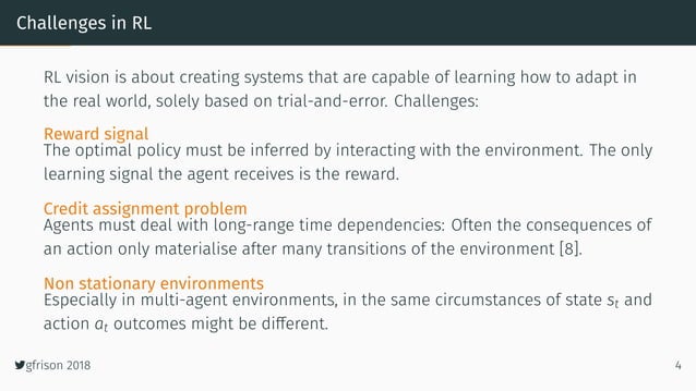 A Brief Survey of Reinforcement Learning | PDF