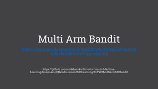 Introduction to Reinforcement Learning - Code Heroku | PPTX | Web Development | Internet