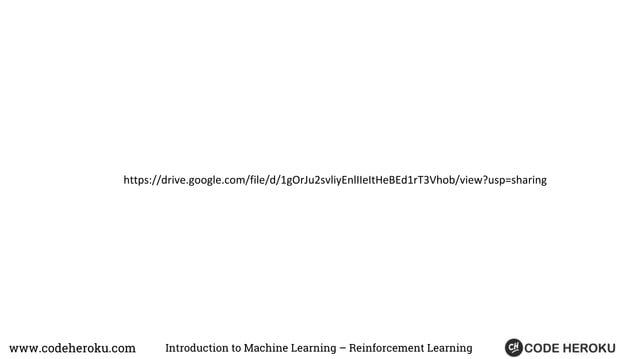 Introduction to Reinforcement Learning - Code Heroku | PPT